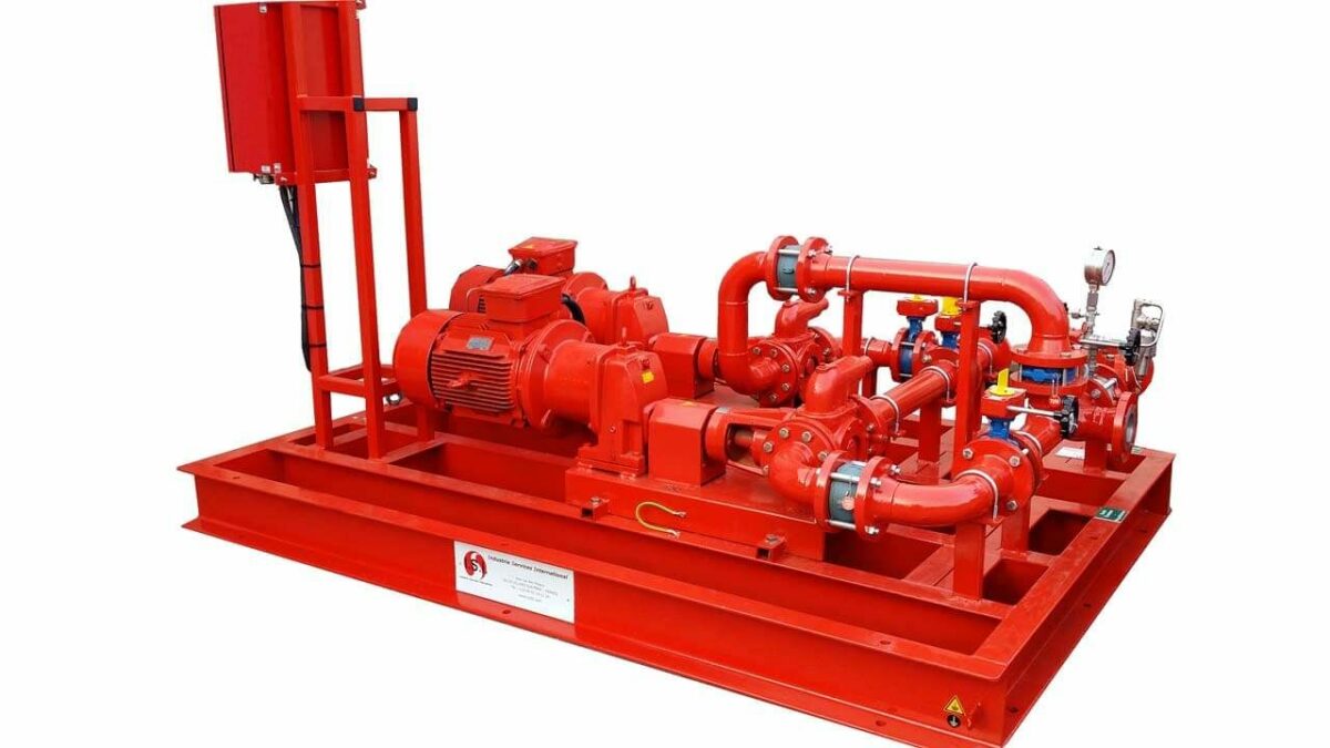 Skid pompes Émulseur (assemblage sur châssis) – SPI FRANCE